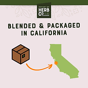 Monterey Bay Herb Co. Mulling Spices | Used to Flavor Tea, Fruit Juices & Wine | 1 LB