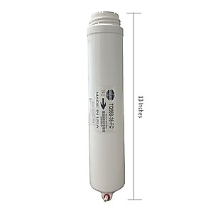 Omnipure Q5605, (2) Q5633, and Membrane Replacement Sediment Carbon Filter Cartridge Set w/ 50 GPD Membrane for Purotwist 4000 plus Small and Large Head O-Rings by IPW Industries Inc.