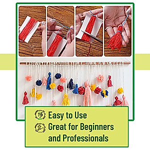 Mr. Pen- Embroidery Floss, 50 Skeins, Rainbow Colors Embroidery Thread with 5 Needles, Cross Stitch Thread, Friendship Bracelet String, Thread for Bracelet Making, Craft String, Strings for Bracelets