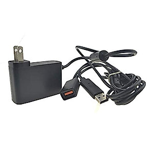 StyleZ Power Supply AC Adapter Cable USB Charger with US Plug for Microsoft Xbox 360 Kinect Motion Sensor System