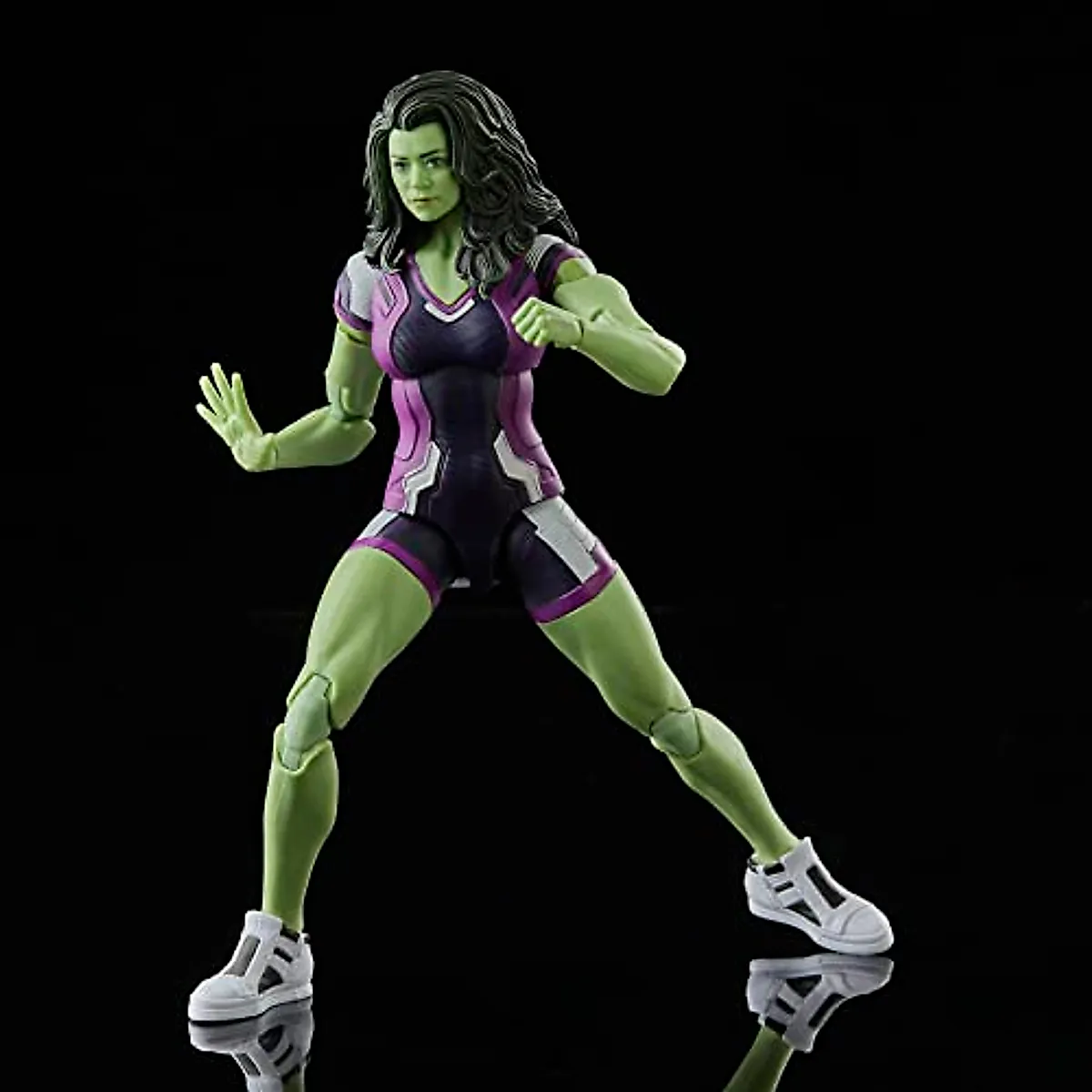 Marvel Legends Series Disney Plus She-Hulk MCU Series Action Figure 6-inch Collectible Toy, Includes 2 Accessories and 1 Build-A-Figure Part