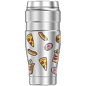 THERMOS Scooby-Doo Scooby And Shaggy Snacks STAINLESS KING Stainless Steel Travel Tumbler, Vacuum insulated & Double Wall, 16oz