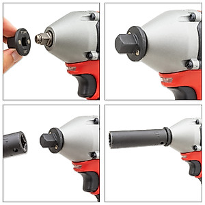 TGR 3PC. Low Profile Impact Socket Adapter Set - Drive Reducing