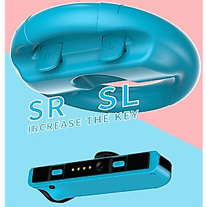 Racing Wheel Controllers Holder for Nintendo Switch Grips for Nintendo Switch JoyCon Wheel Accessory Pair Steering Wheel Controller steering wheel for switch OLED (black)