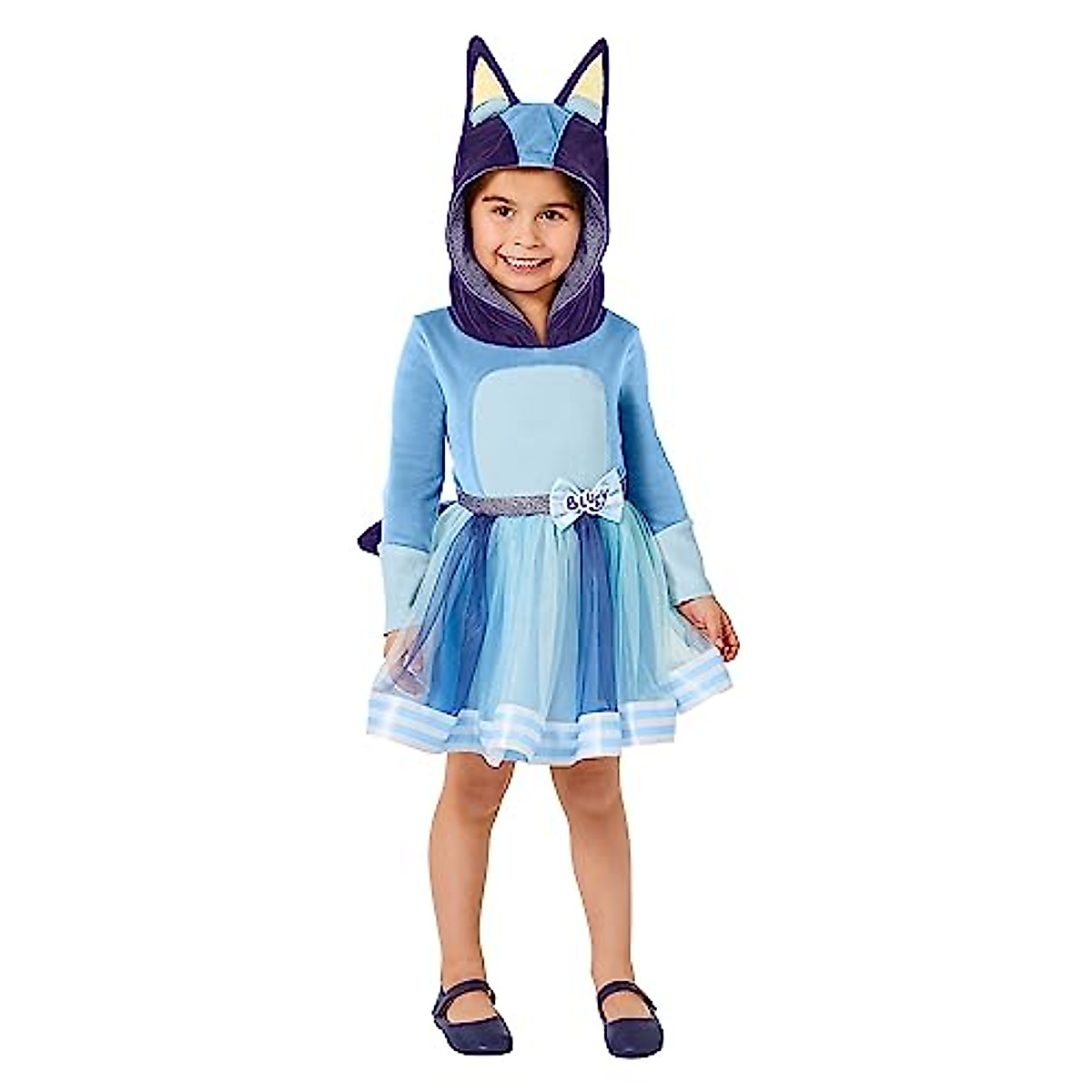 Spirit Halloween Bluey Toddler Girls Costume | Officially Licensed | Theatrical Halloween Outfit - 2T