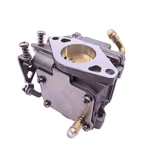 Boat Motor 853720T15 853720T21 8M0109535 Carburetor Assembly for Mercury Marine Mercruiser Quicksilver / 5040597 for Evinrude Johnson OMC BRP Outboard Engine 15HP 4-Stroke, Remote Model