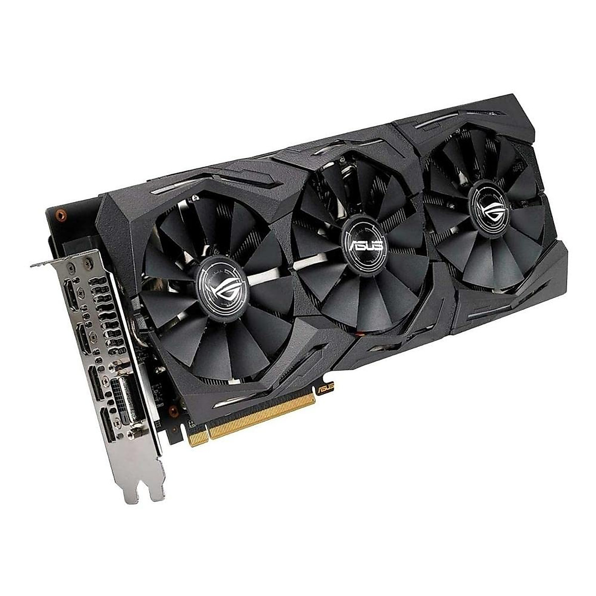 ASUS ROG-STRIX-RX580-O8G-GAMINGOC Edition GDDR5 DP HDMI DVI VR Ready AMD Graphics Card
