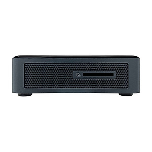 Intel PC Intel NUC NUC10i7FNHN Mini PC/HTPC - 10th Gen Intel 6-Core i7-10710U up to 4.70 GHz CPU, 64GB DDR4 RAM, 1TB SSD, Wi-Fi + Bluetooth, Intel UHD Graphics, 4K Support, Windows 10 Pro