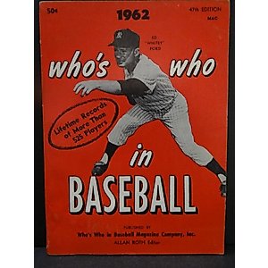 Who's Who in Baseball 1962