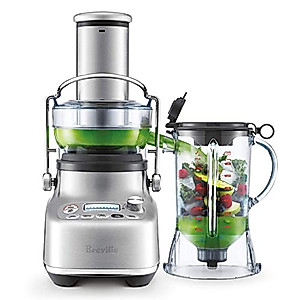 Breville 3X Bluicer Pro Blender & Juicer, Brushed Stainless Steel, BJB815BSS