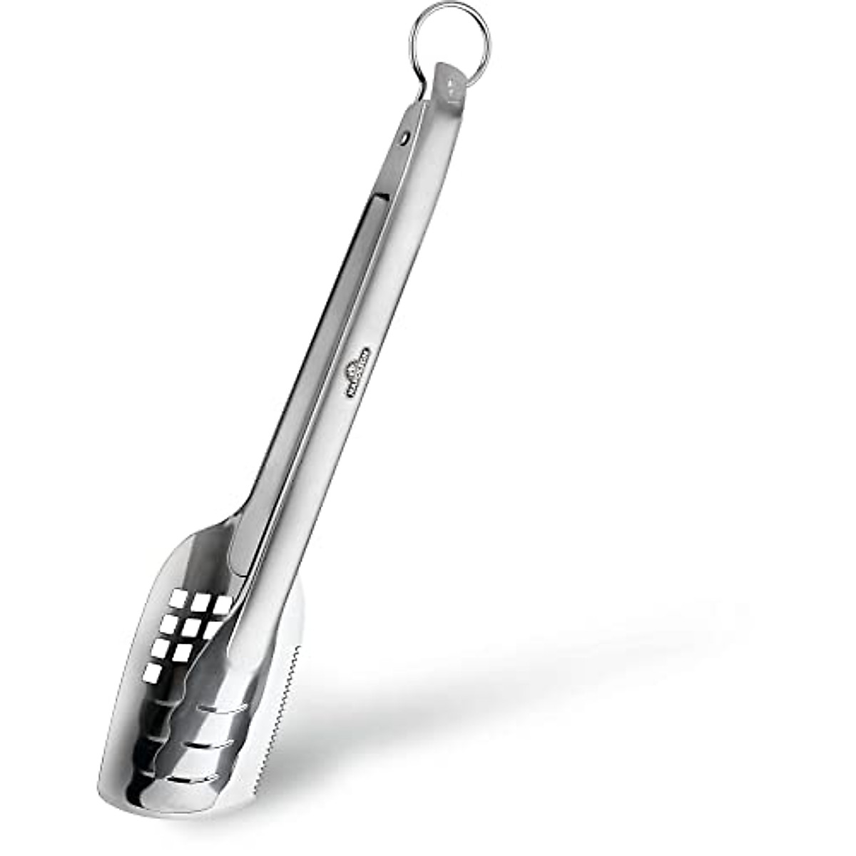 Napoleon BBQ Grill Accessory - Stainless Steel Spatutong - 55019-2-in1 Multitool, Easy To Use, Slide Lock, Dishwasher Safe, Integrated Tool Hanger
