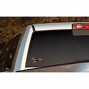 Mossy Oak Graphics Pink Country Girl Decal Bumper Sticker for Windows, Cars, Trucks, Laptops, 13078