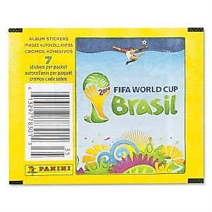 2014 Panini FIFA World Cup Soccer Stickers (7 stickers/pack, 20 Packs)