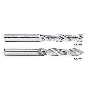 Amana Tool - 363005 Solid Carbide Drill Bit R/H 5mm Dia x 55mm Long x 5mm Shank