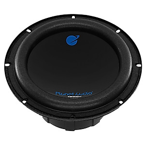 Planet Audio AC8D Anarchy Series 8 Inch Car Subwoofer - 1200 Watts Max, Dual 4 Ohm Voice Coil, Sold Individually, Hook Up to Amp