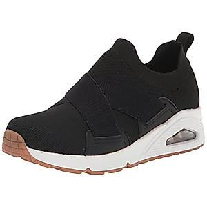Skechers Women's UNO-This N That Sneaker, Black, 8.5