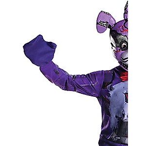 Rubie's Boy's Five Nights At Freddy's Nightmare Bonnie The Rabbit Costume, Large, Multicolor