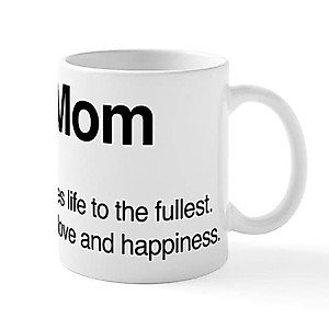 CafePress Hippie Mom Mug Ceramic Coffee Mug, Tea Cup 11 oz