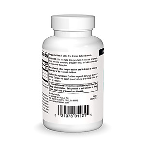 Source Naturals DIM, Diindolylmethane 100mg with BioPerine, Vitamin E & More - 60 Tablets