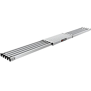 Little Giant Ladder Systems 10069, Telescoping Plank, 6' - 9', Aluminum