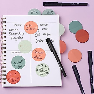 Mr. Pen- Black Fineliner Pens, 4 Pack, 0.5mm Fine Point Pens,Marker Pen for Transparent Sticky Notes, Fine Tip Markers, Fine Line Markers, Drawing Pen, Art Pens, Writing Pens