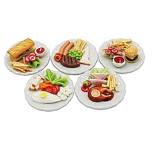 5 Mix Dollhouse Miniatures Food,Tiny Food,Dollhouse Miniatures