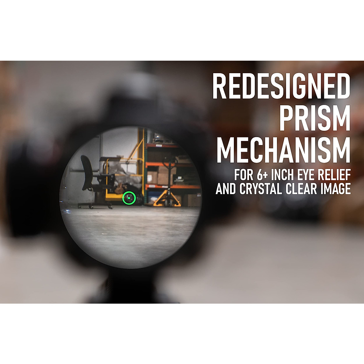 Monstrum Marksman 1X Prism Scope | Black