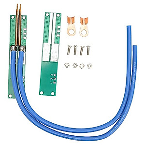 ASHATA DIY Spot Welder Spot Welding Pen, Portable Battery Spot Welder, Slim Easy to Hold Semi Circular Ball Tip Low Wire Resistance, for Battery Pack Spot Welder