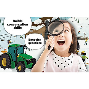 John Deere Kids Farm & Find - I Spy With My Little Eye Kids Search, Find, and Seek Activity Book, Ages 4-8