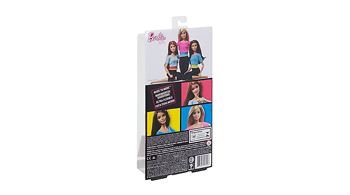 Mattel Barbie Doll - Multicoloured & Movable Fun