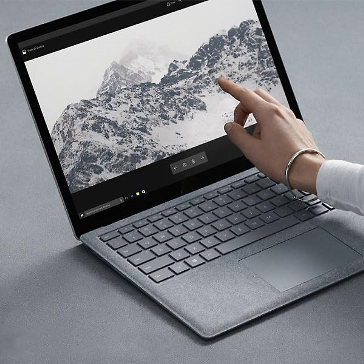 Microsoft Surface Laptop 2 Tablet PC Backlit Keyboard Touchscreen Laptop 13.5" 2K (2256x1504), Intel Core i5-8350U, 16GB DDR4 RAM, 256GB SSD, WiFi, CAM, BT Windows 10 Pro (Renewed)