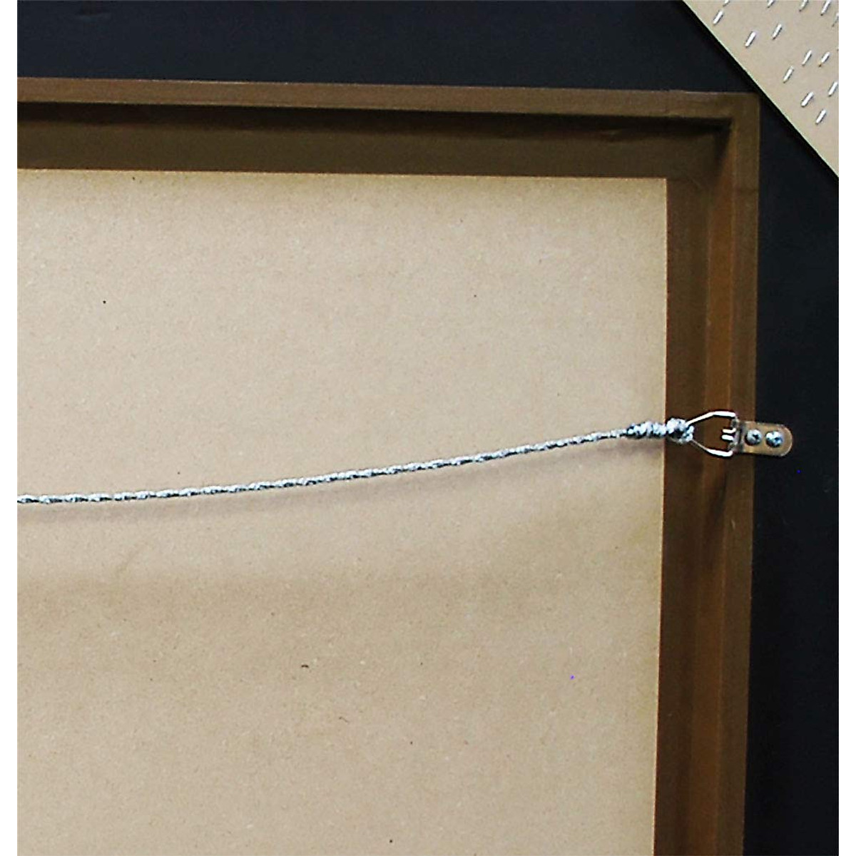 Mom’s Art Studio - Virgen de Guadalupe Wall Decor 44 X 27.75 Inches, Virgin Mary Print, Museum Look Art Frame, Artist’s Acrylic Coating, Wall Art for Home Decor (Large, Gold Spot)