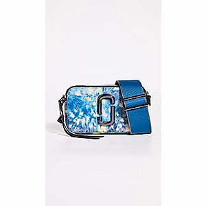 Marc Jacobs Women's The Watercolor Snapshot, Blue Multi, One Size