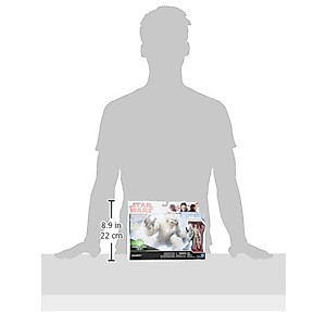 Star Wars E1689 SW E5 Wampa and Luke Hoth Action Figure