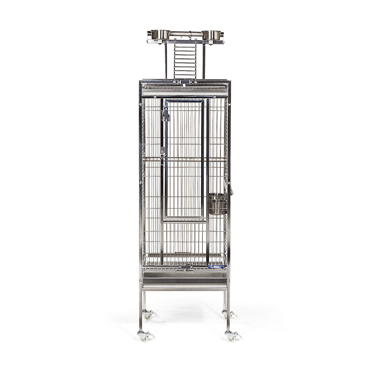 Prevue Pet Products Small Stainless Steel Playtop Bird Cage