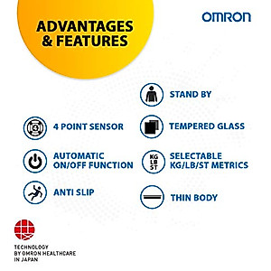 OMRON HN289 Scale - Ocean Blue