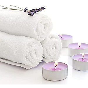 Towel and Linen Mart White Salon Towels, Pack of 12 (Not Bleach Proof, 16 x 27 Inches) Highly Absorbent Towels for Hand, Salon, Gym, Beauty, Spa, and Home Hair Care (White)