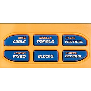 DYMO 1756589 Rhino 5200 Industrial Label Maker Kit, 5 Lines, 4 9/10W X 9 1/5D X 2 1/2H