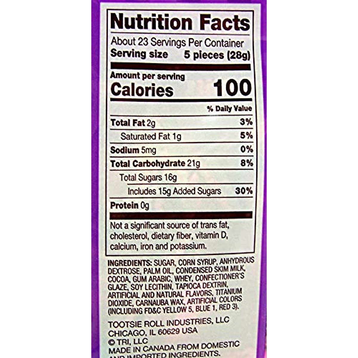 Tootsie Roll Eggs Candy Coated Egg Shaped Individually Wrapped Easter Candy, 23 oz Resealable Bag (Single)