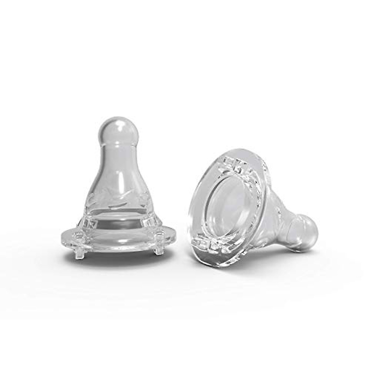 Avima Baby Silicone Nipples for Standard Neck Bottles, Fast Flow 6 Months+ (Set of 6)