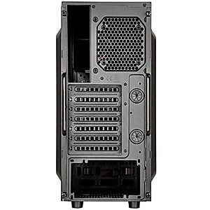 SilverStone Technology PS11 ATX, Micro-ATX Mid Tower Computer Case with Side Window Panel, SST-PS11B-W