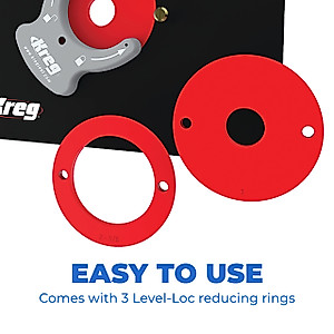 Kreg PRS4038 Precision Router Table Insert Plate - Undrilled