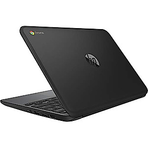 HP Chromebook 11 G4 11.6" 4GB 16GB Intel Celeron N2840 X2 2.16GHz, Black (Renewed)