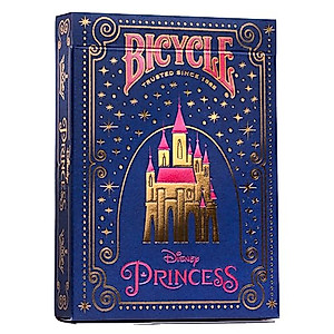Bicycle Disney Princess Inspired Playing Cards Pink or Blue Playing Cards (Colors May Vary)