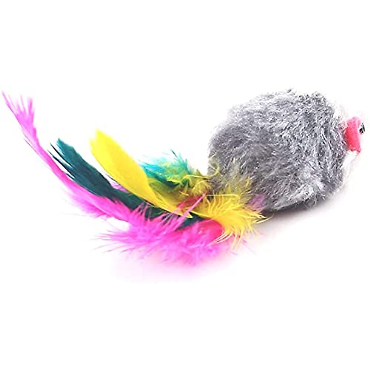 Aftermarket Furry Pet Cat Toys Mice, Cat Toy Mouse, Pet Toys for Cats, Cat Catcher for Feather Tails, 10 Counting