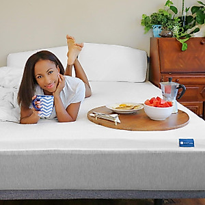 Certified Organic 100% Natural Latex Mattress Topper - Firm - 3 Inch - Twin Size - Organic Cotton Cover Included.…