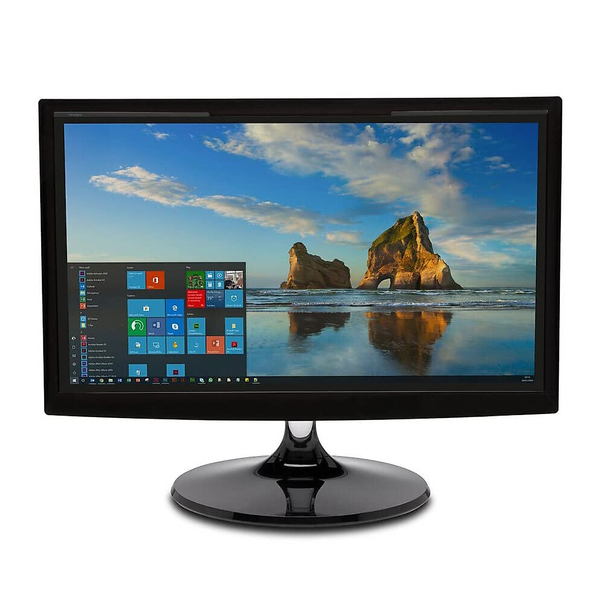 Kensington MagPro 21.5 Inch Magnetic Computer Privacy Screen for Desktop, Removable 16:9 Computer Privacy Filter, Anti-Glare Blue Ray Reduction, Compatible with Slim Bezel Monitors (K58354WW),Black
