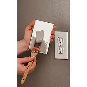 Dreambaby Paintable Cover Plug - Baby Safety Outlet Plug Cover - 4 Pack