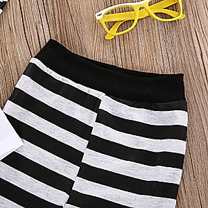 3pcs Cute Infant Baby Boys Girls Animal Long Sleeve Romper Tops+ Pants+ Hat Outfits Set (0-6 Months, Gorilla)