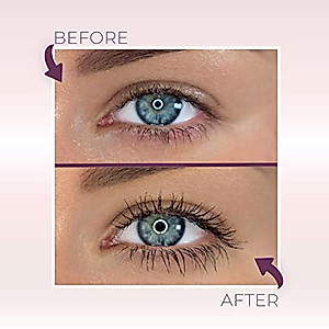 Blinc Amplified Tubing Mascara, Ultra-Longwearing Washable Mascara, Soft-Glam Volumizing, Lengthening and Defining Mascara, Gluten-Free and Cruelty-Free, Black, 9mL / 0.30 Fl. OZ